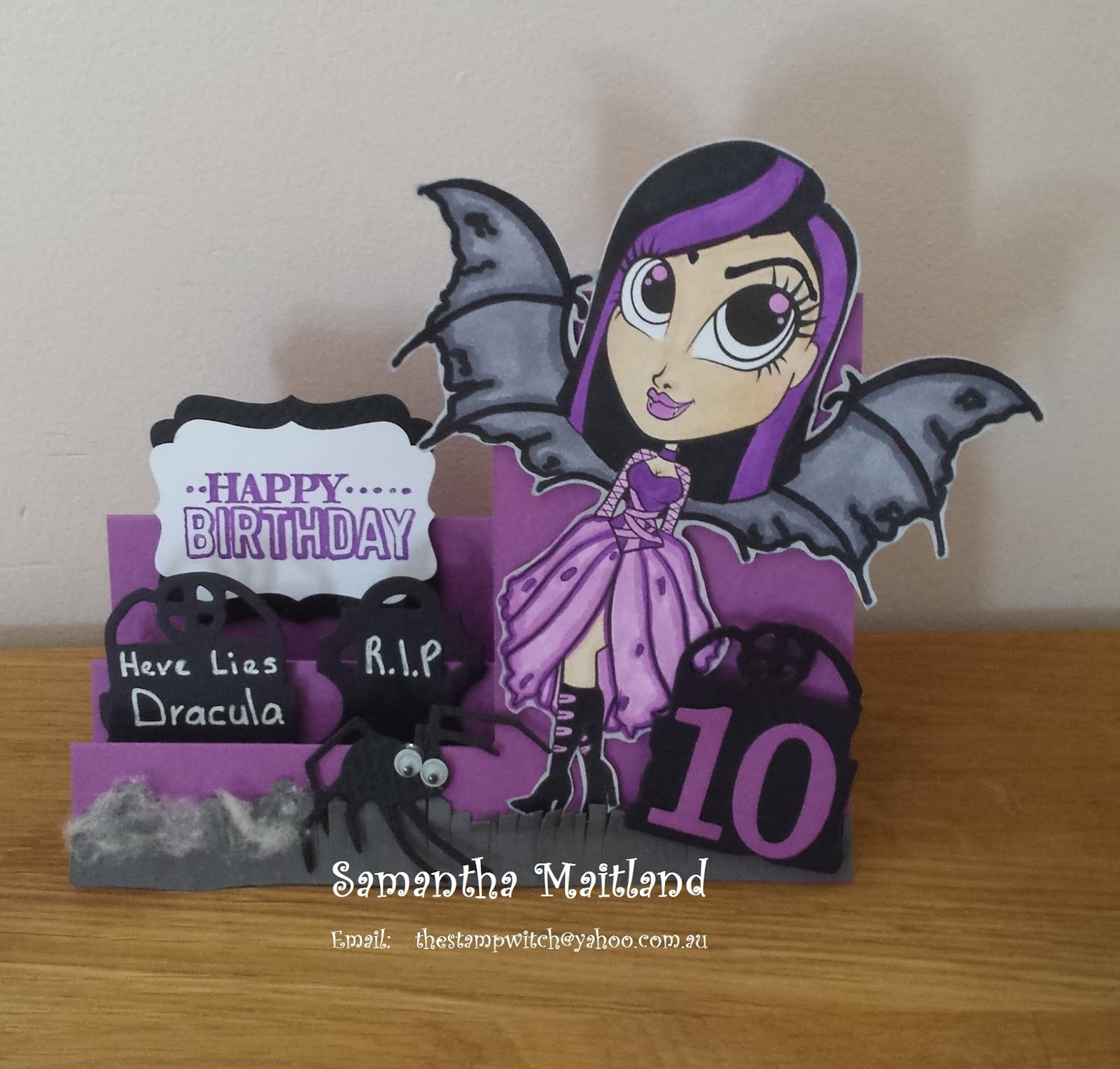 The Stamping Witch Daughters Birthday Card the-stamping-witch-daughters-birthday-card