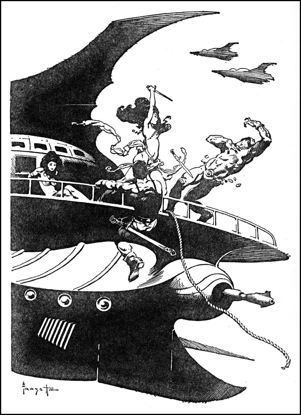 The Geeky Nerfherder: The Art Of Barsoom: Frank Frazetta