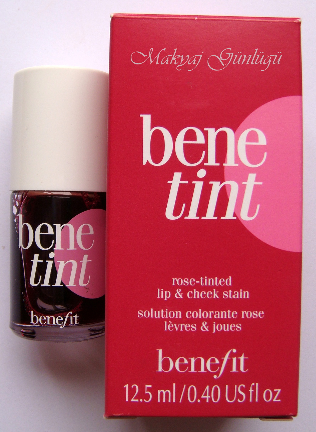 Makyaj Günlüğü: ♥ Bene Tint ♥