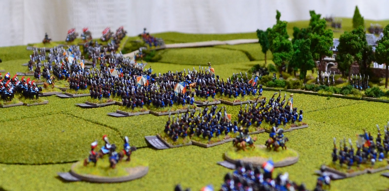 Grymauch's Solo Wargaming Blog : The Battle of Waterloo in 6mm Part 1