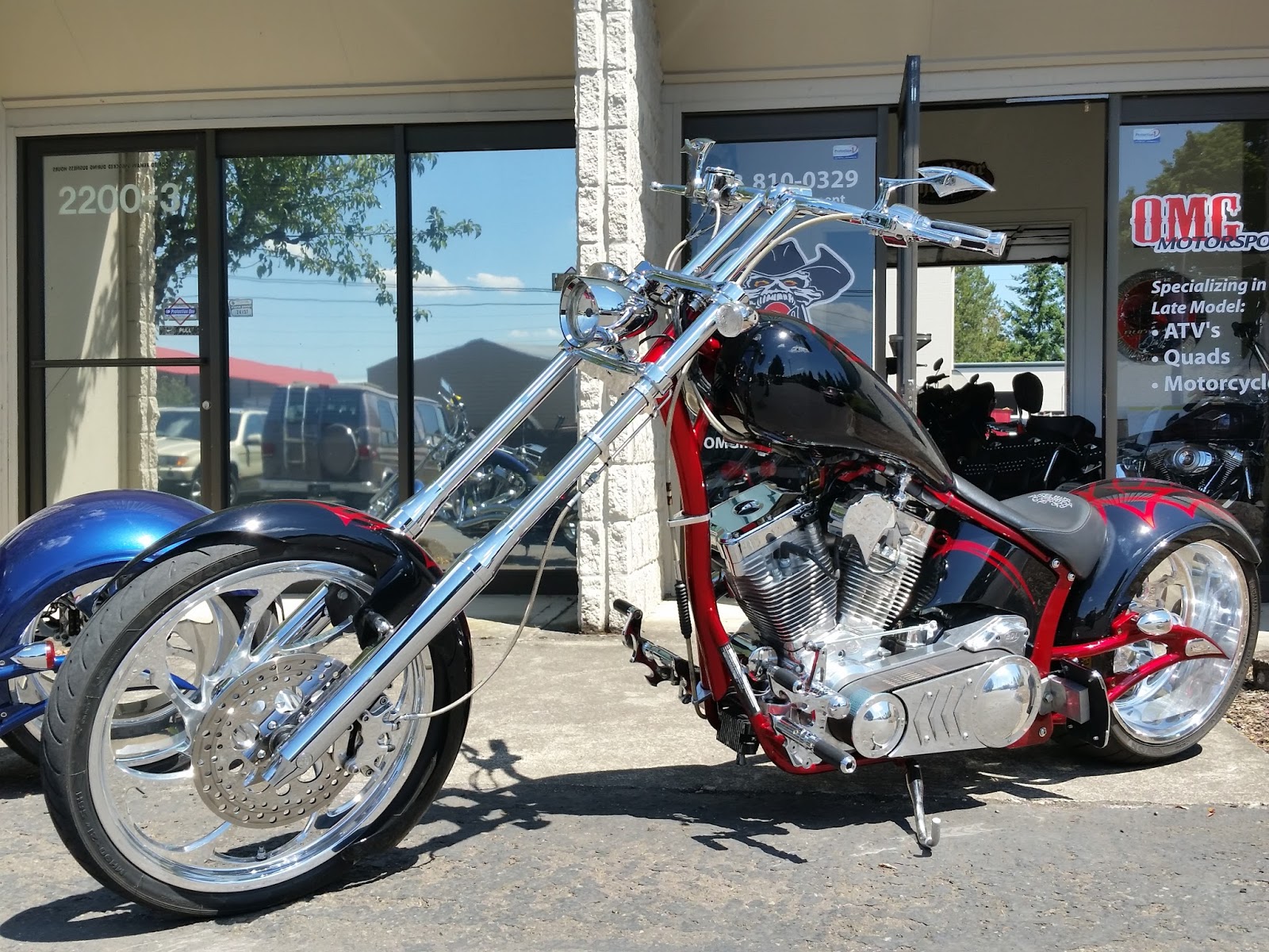 OMG Motorsports: 2008 BIG BEAR CHOPPERS *DEVILS ADVOCATE* CHOPPER 4065 ...
