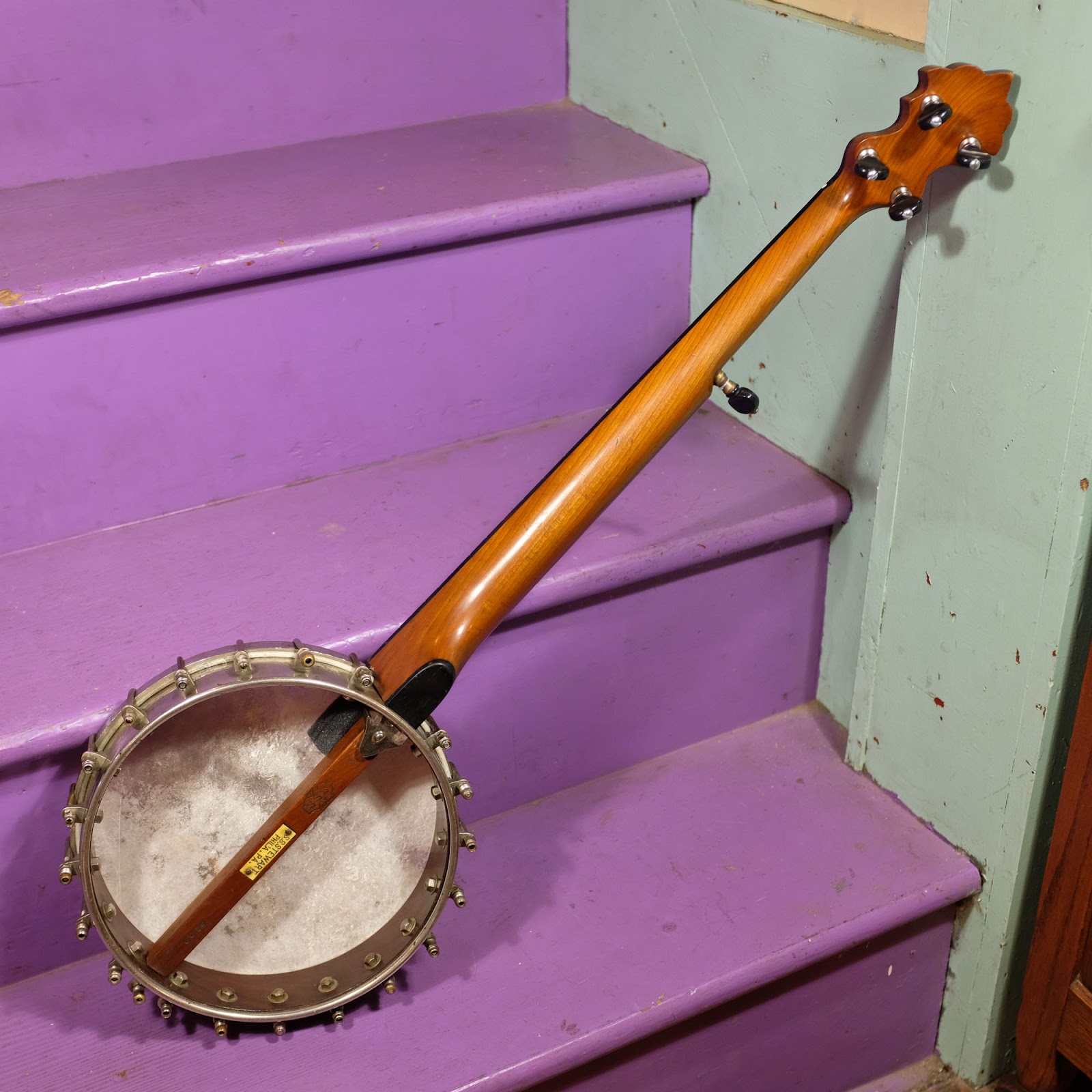 1890 SS Stewart "Lady Stewart" 5-String Openback Banjo