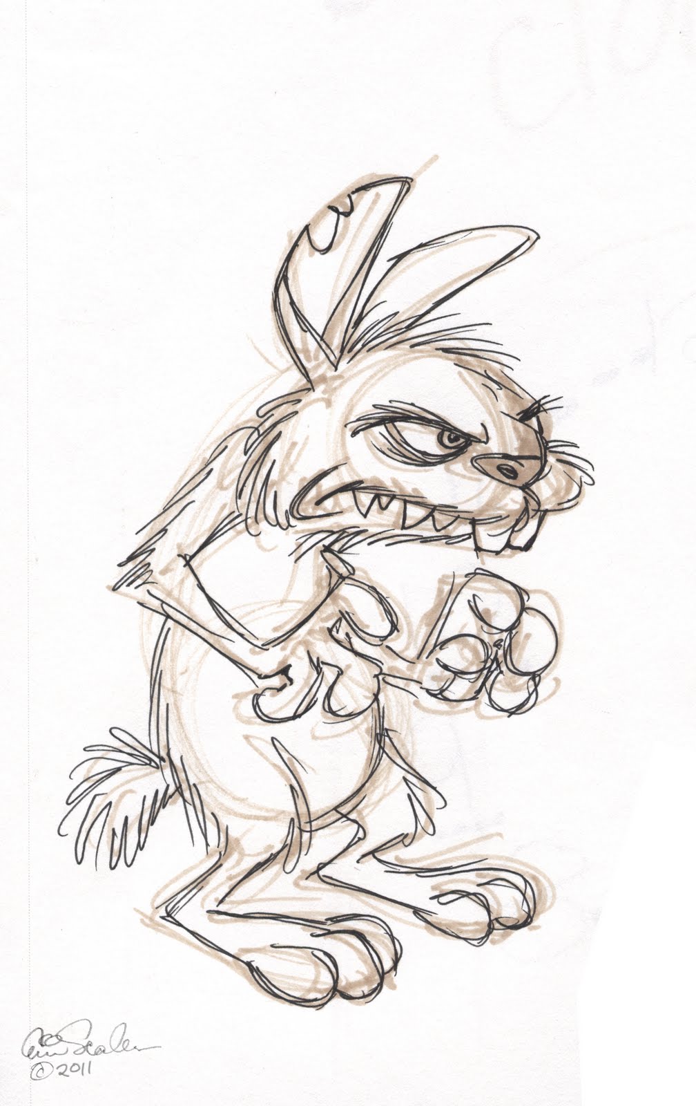 The Ol' Sketchbook: April 2011