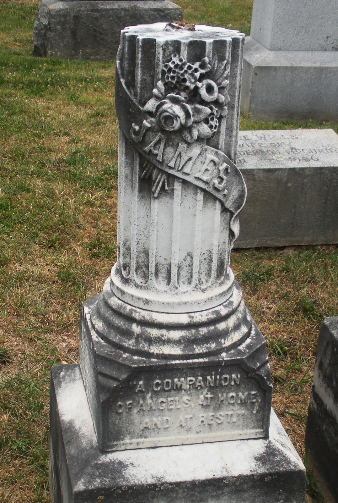 Engraved: : The Stately Column…Broken By Death