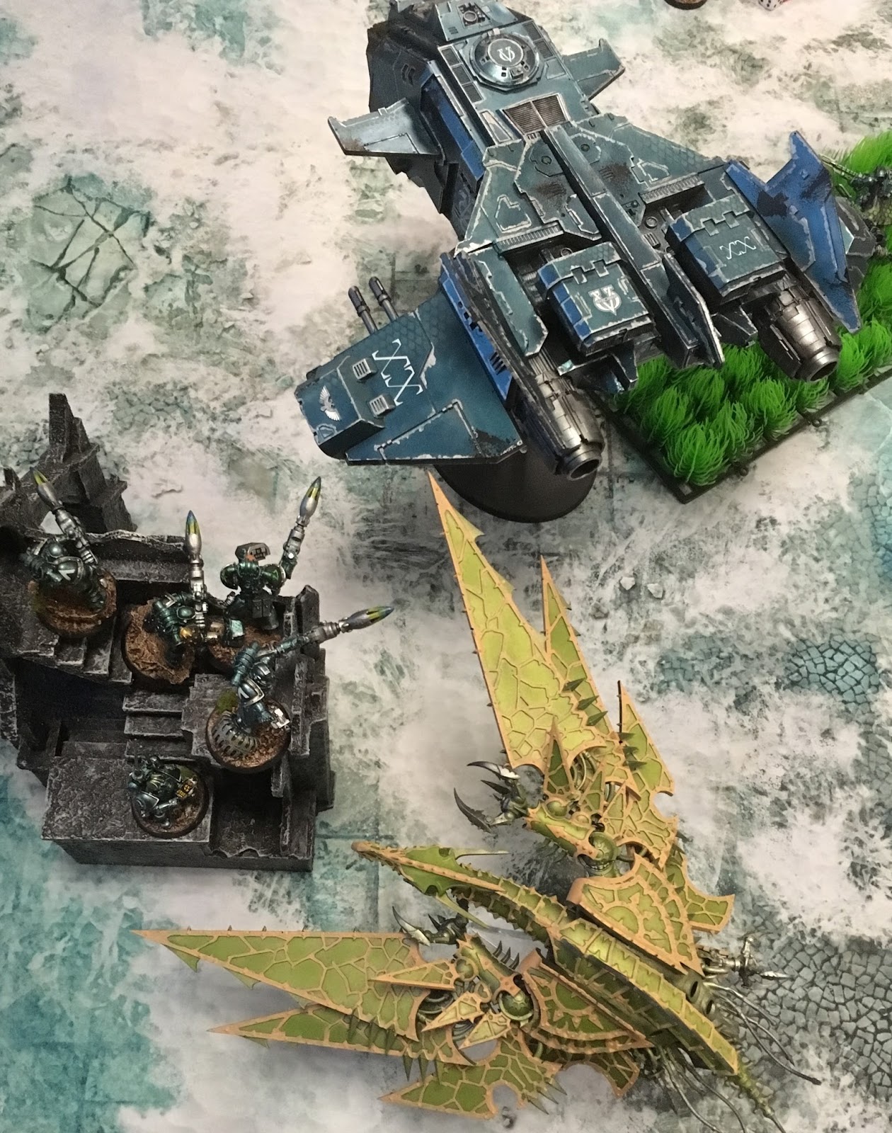 Warpstone Flux: Wargames Gallery: Alpha Drake Stand-off