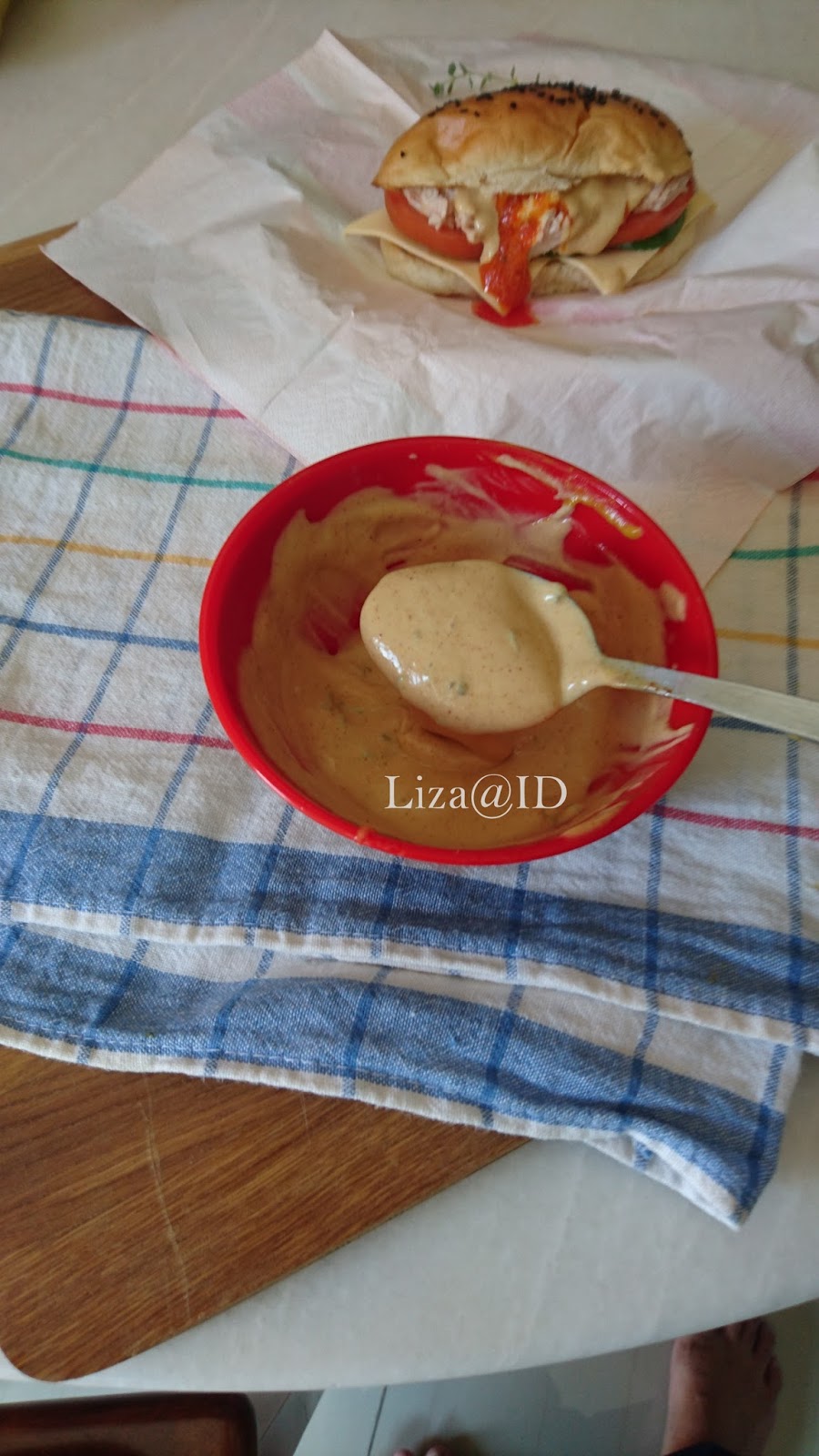 INTAI DAPUR: Special Sos Burger...