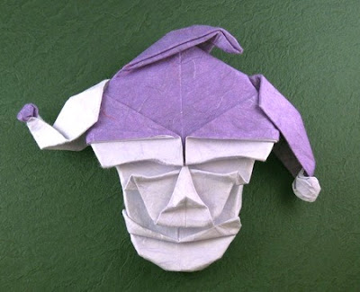 origami Jester Alvarez 3D ~ easy instructions to origami