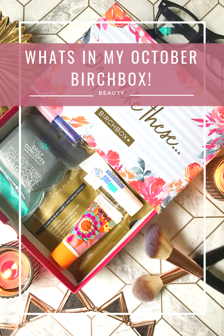 What's In My October Birchbox! [ Beauty Obsessed ]
