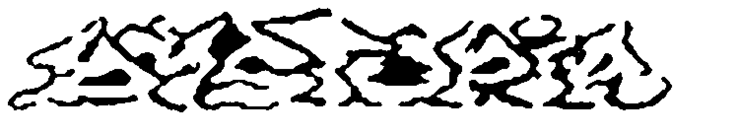 Shrouded in Fog: Dystopia Stencil