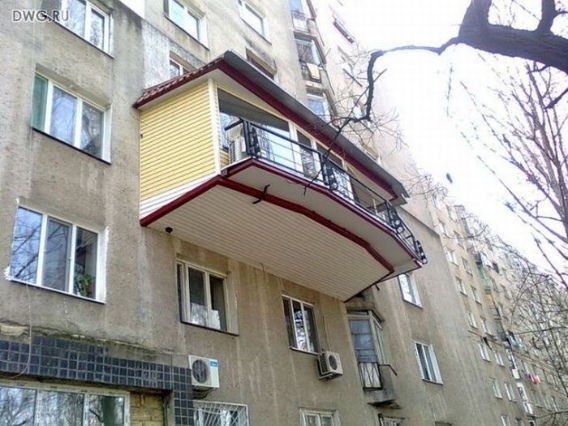 Balconies in Russia | better old days