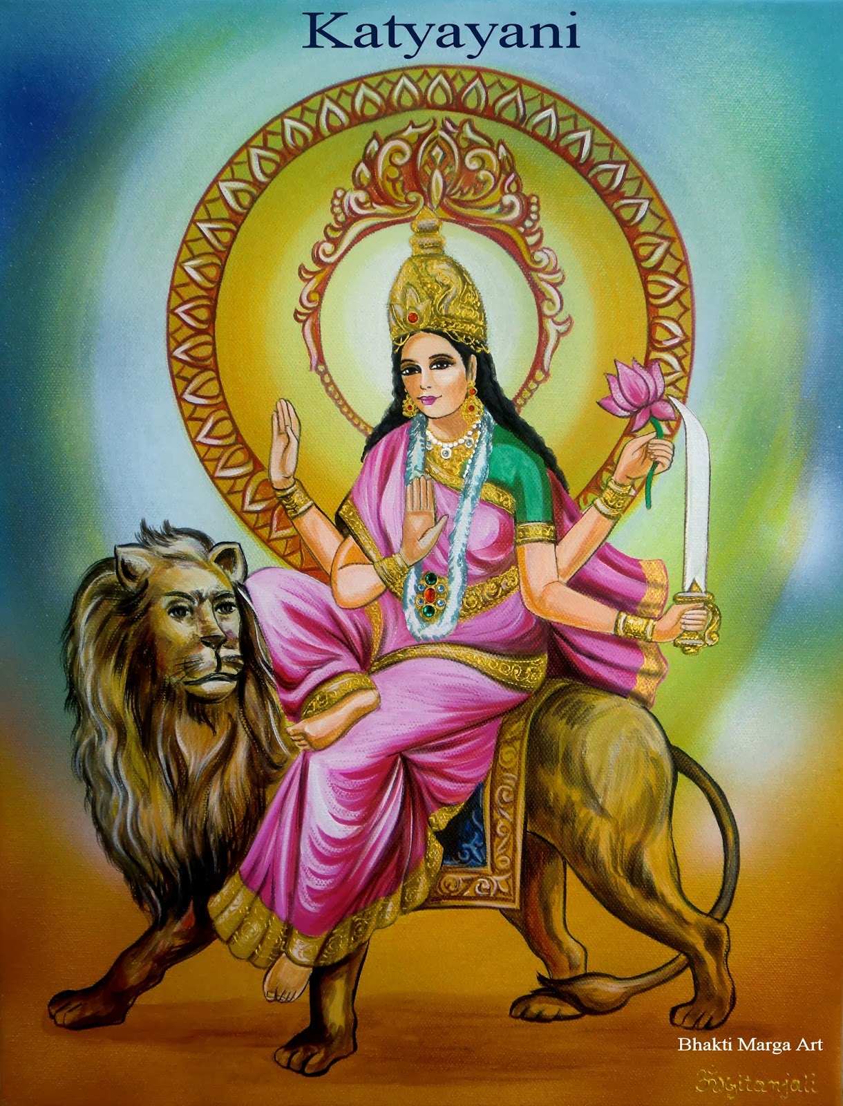 Paramahamsa Sri Swami Vishwananda / Bhakti Marga: 6th night Navaratri ...