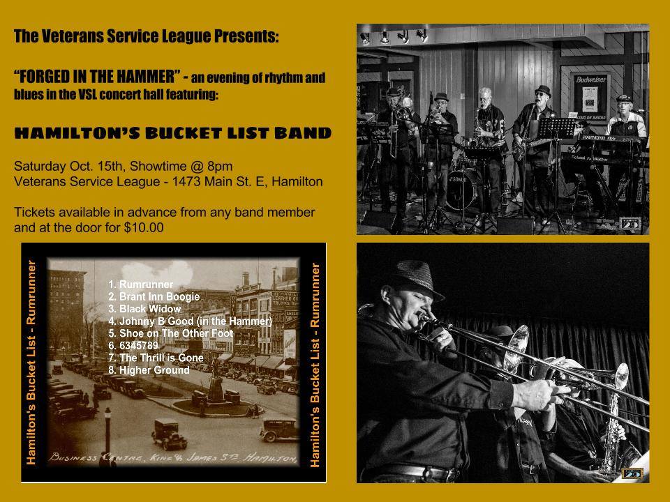 Hamilton Bucket List Band