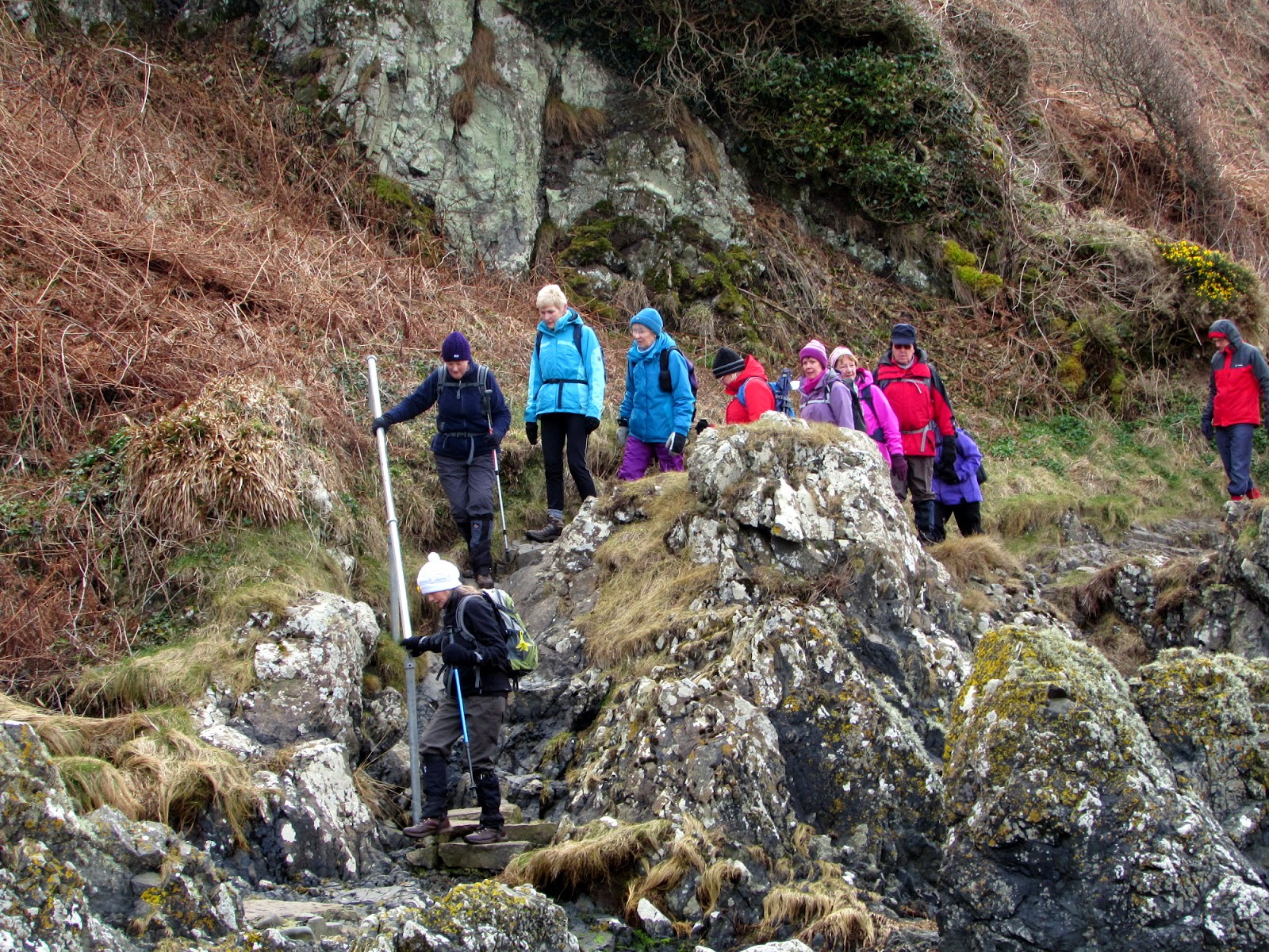 The Glebe Blog: Wigtownshire Ramblers - SUW - Portpatrick to Stranraer ...