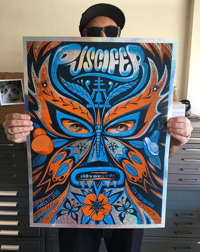 INSIDE THE ROCK POSTER FRAME BLOG: Jeff Soto Puscifer Riverside Posters ...