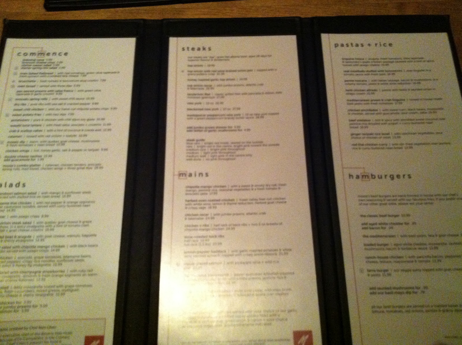 Fine Dining Adventure: Moxie's