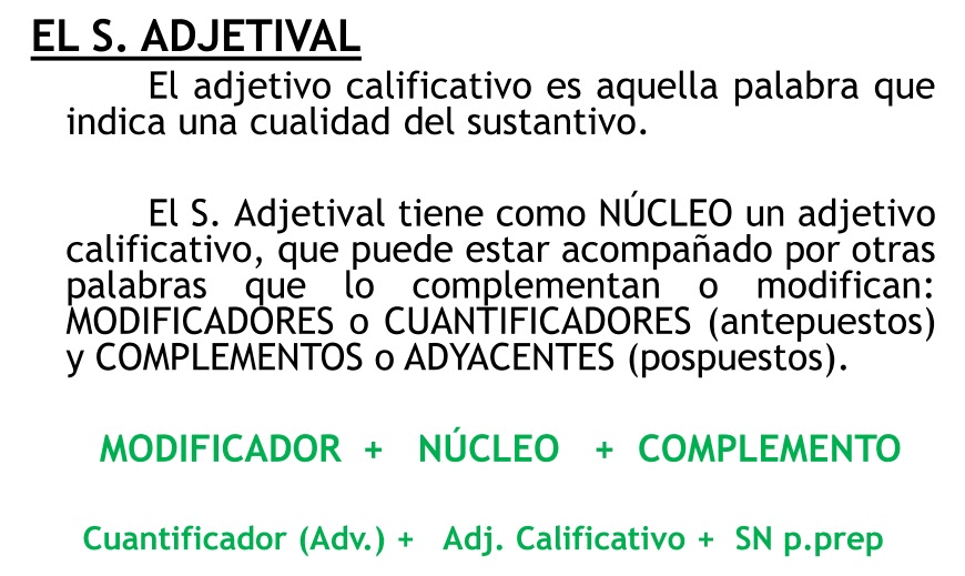NABUAULA: SINTAGMA ADJETIVAL