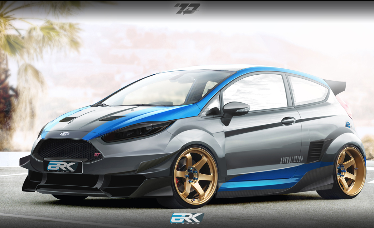 Virtual Tuning Studio, by Ark Llanes: Ford Fiesta ST Racing