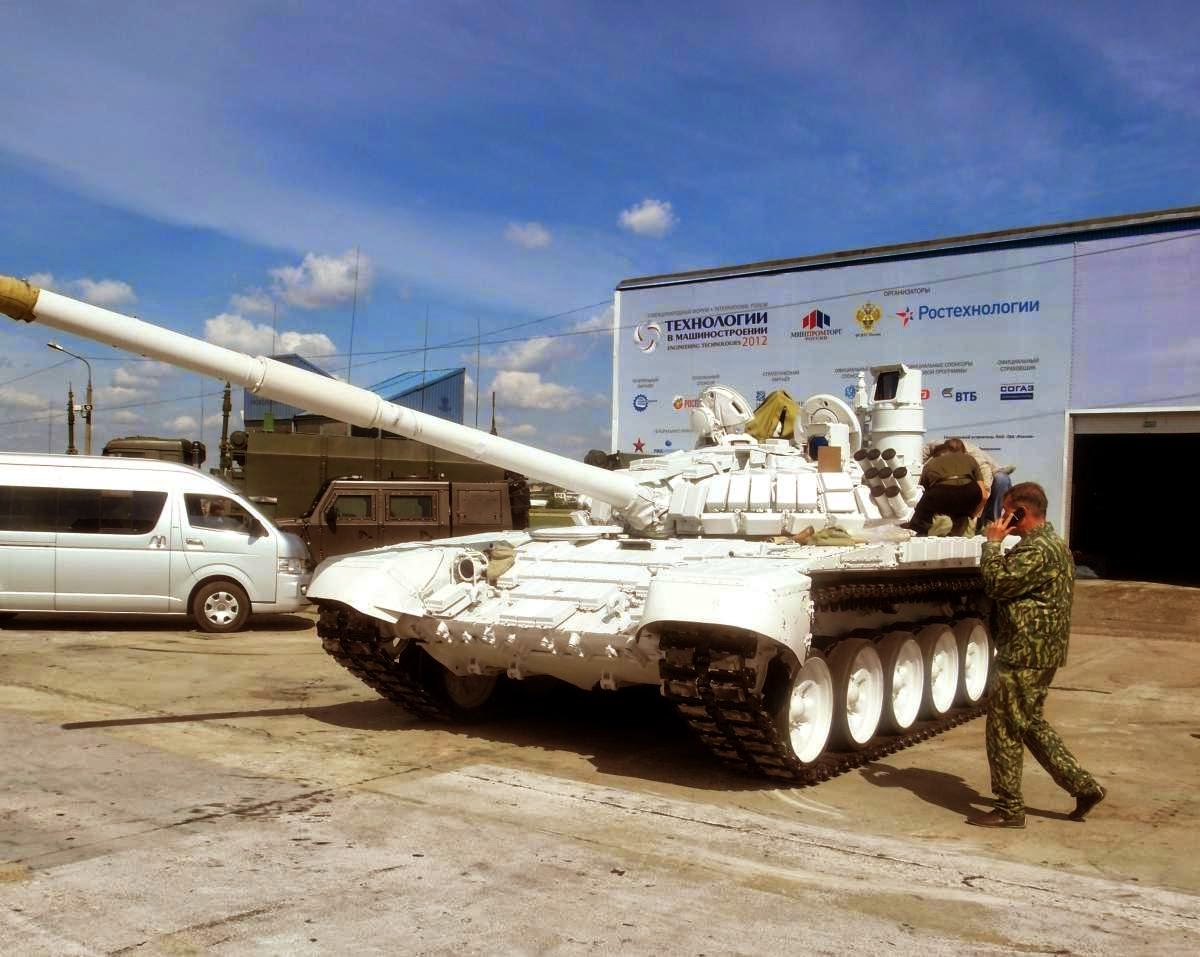 Historia y tecnología militar: T-72 "Águila Blanca" para Nicaragua