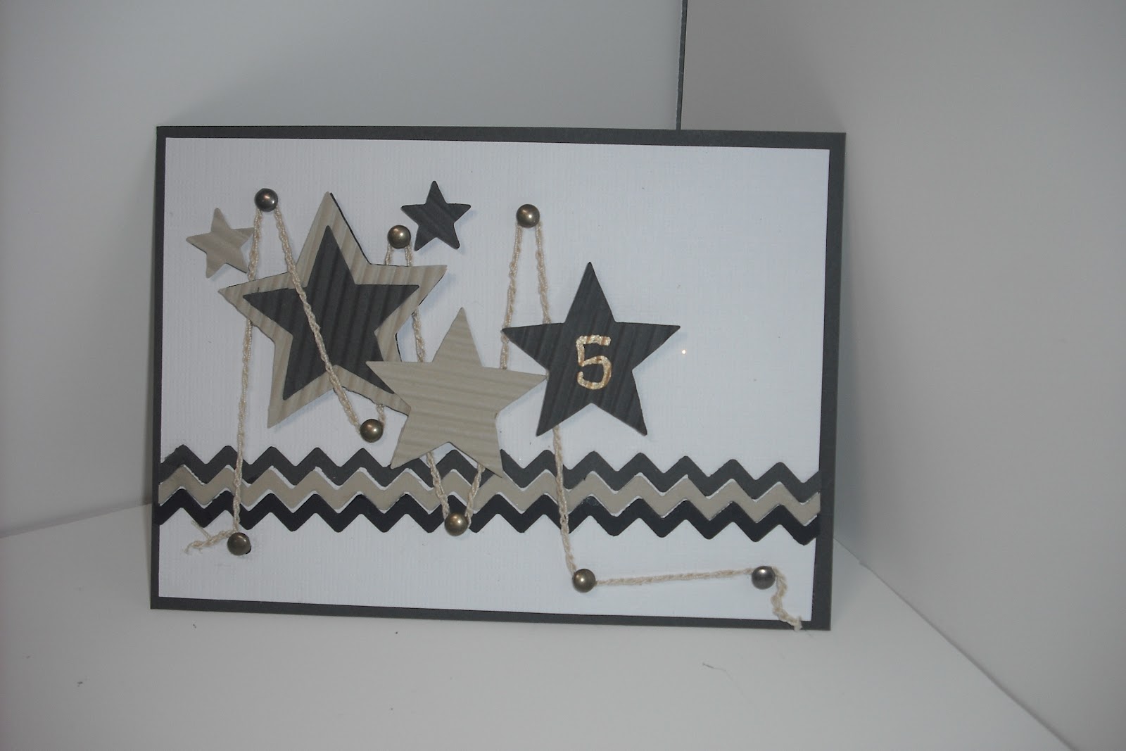 Carole'sCreativeCritters: 5 Star Masculine card inspired by Pinterest
