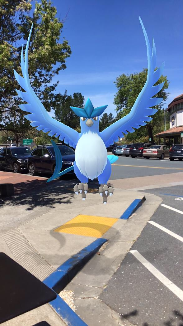 Legendary Pokemon from Kanto Region