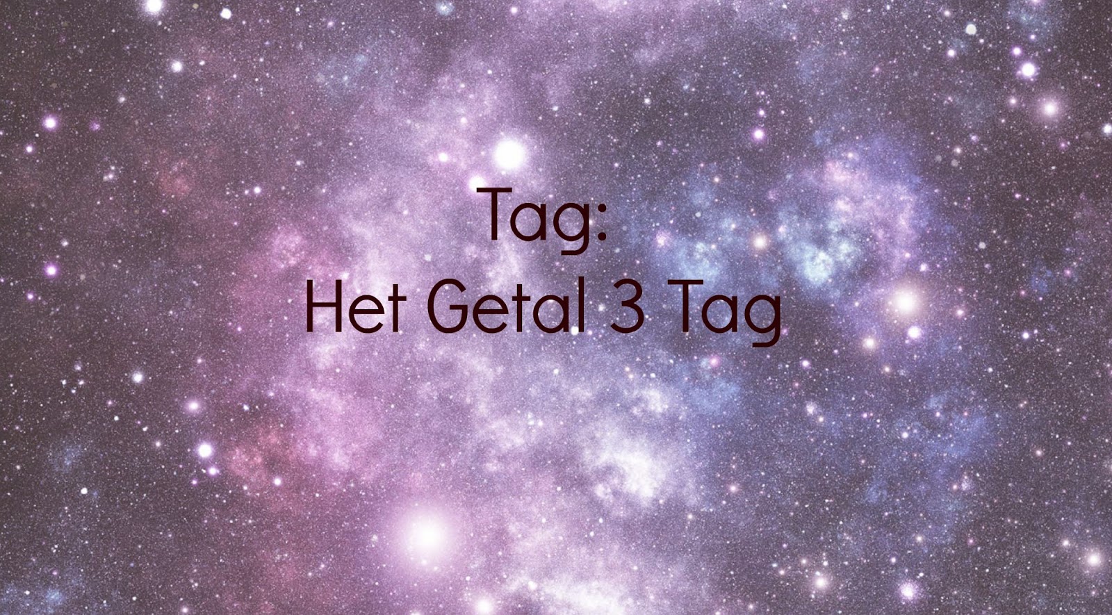 Jorinda Nicola: Tag: Het getal 3 tag