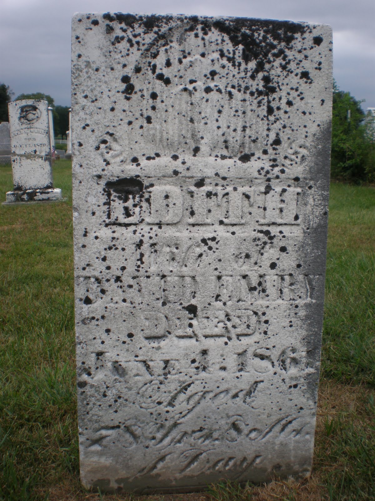 Emery / Daniels Ancestry: David and Edith Emery burial - Part II