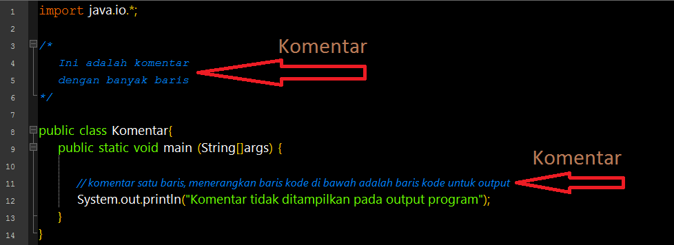 Metode Println, Konkatenasi, Escape Sequence dan Komentar pada ...