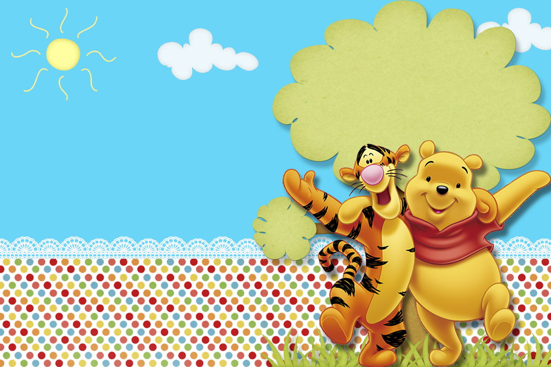 Kits Imprimibles Piquilin: Kit Imprimible Winnie Pooh GRATIS