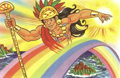 PLANETA AGUA: MUISCA: LA LEYENDA DE SALTO DE TEQUENDAMA