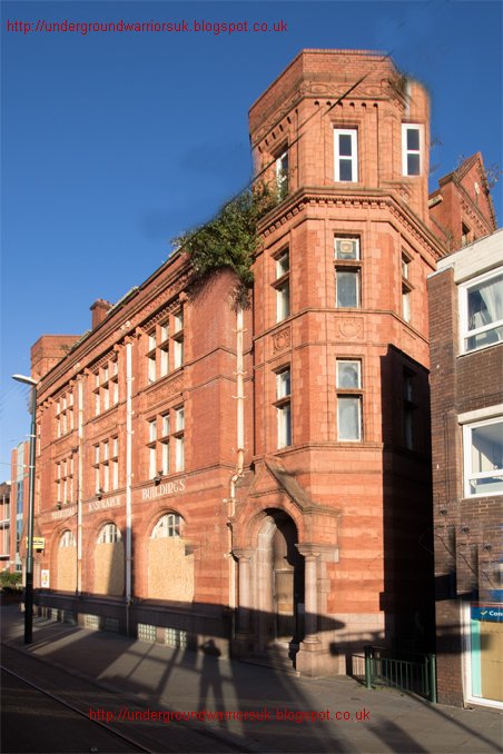 Underground Warriors (Manchester): Prudential assurance building (oldham)