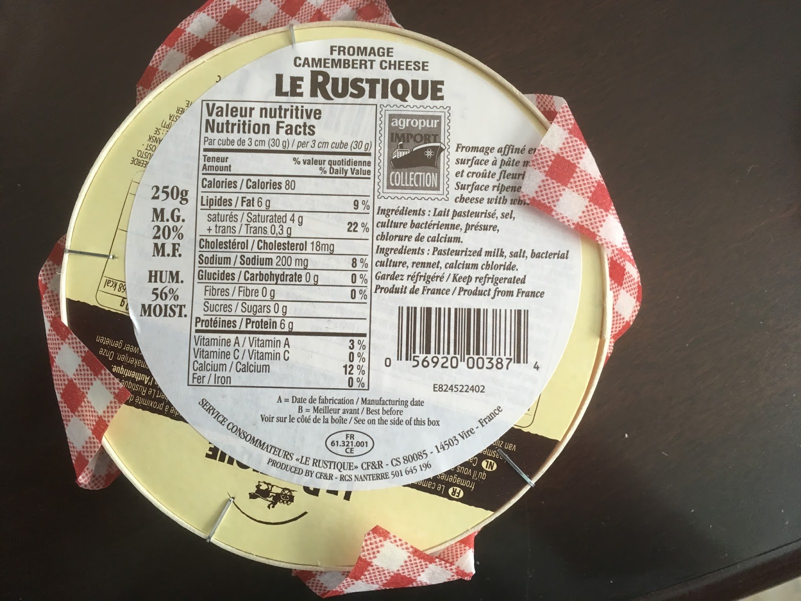 Journey into Cheese: Le Rustique Camembert