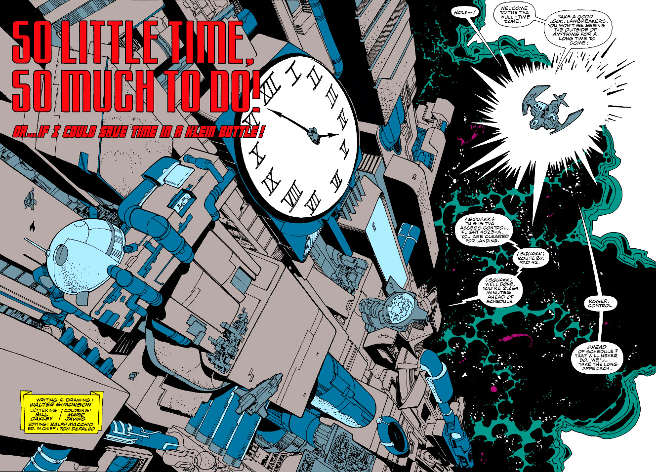 The Peerless Power of Comics!: Your Guided Tour of The Time Variance ...