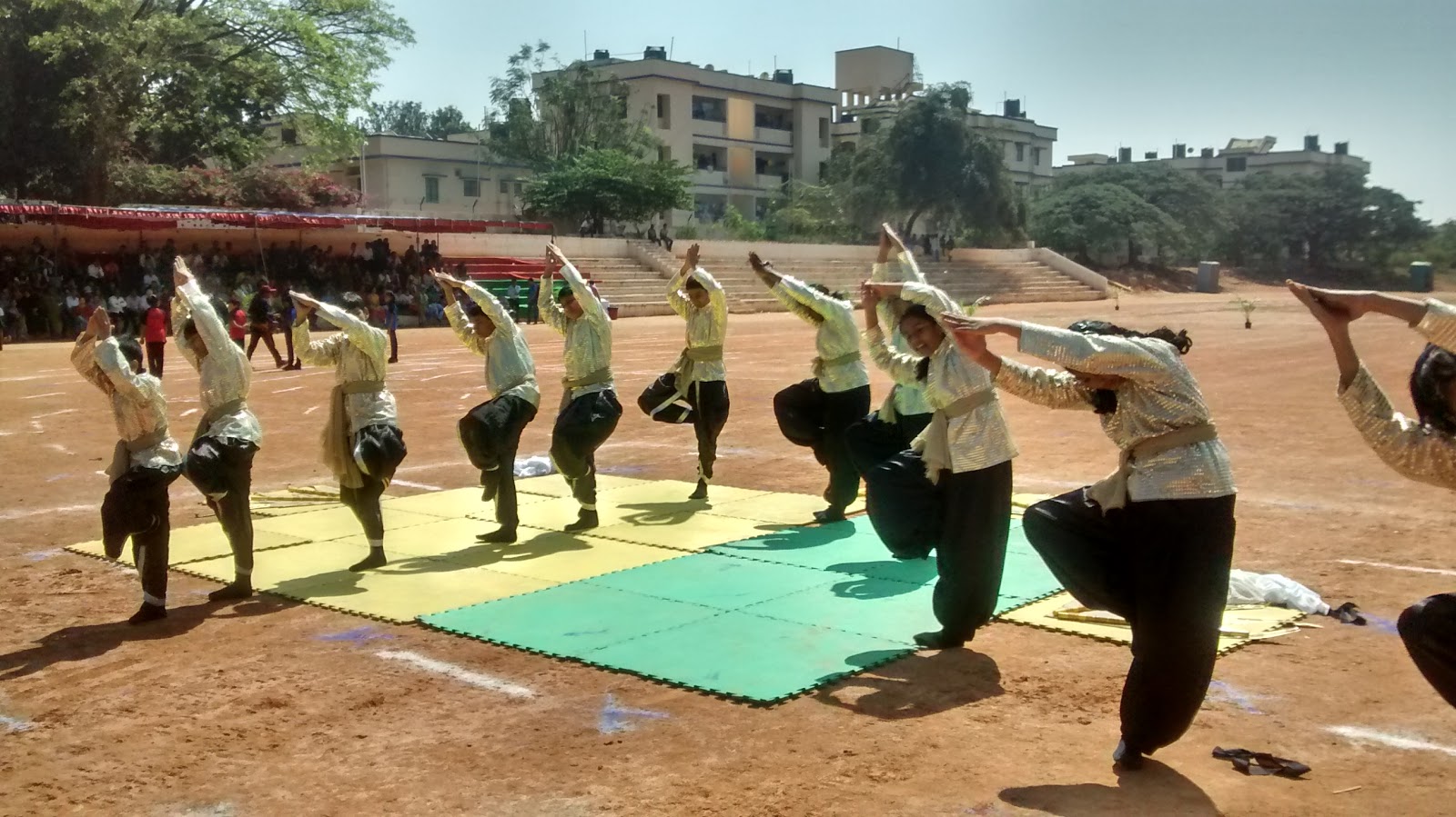 Sports Day - HMT Ground - 30/1/16: Sun dance