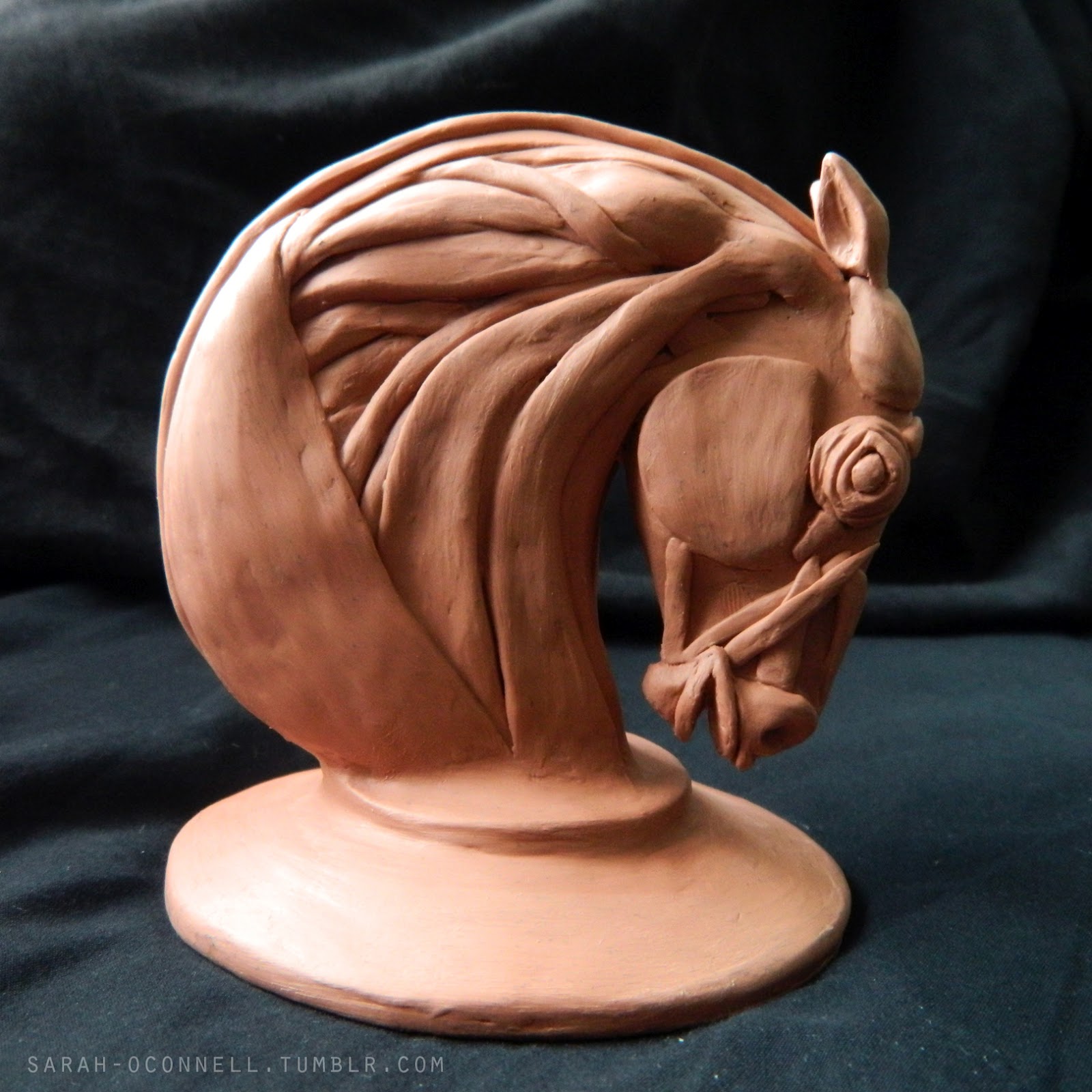 Sarah O'Connell: Horse Head Écorché