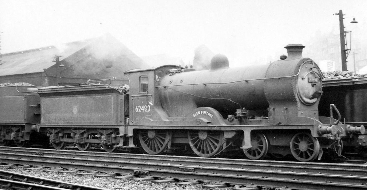Tour Scotland: Old Photograph Glen Fintaig Steam Train St Margaret's ...