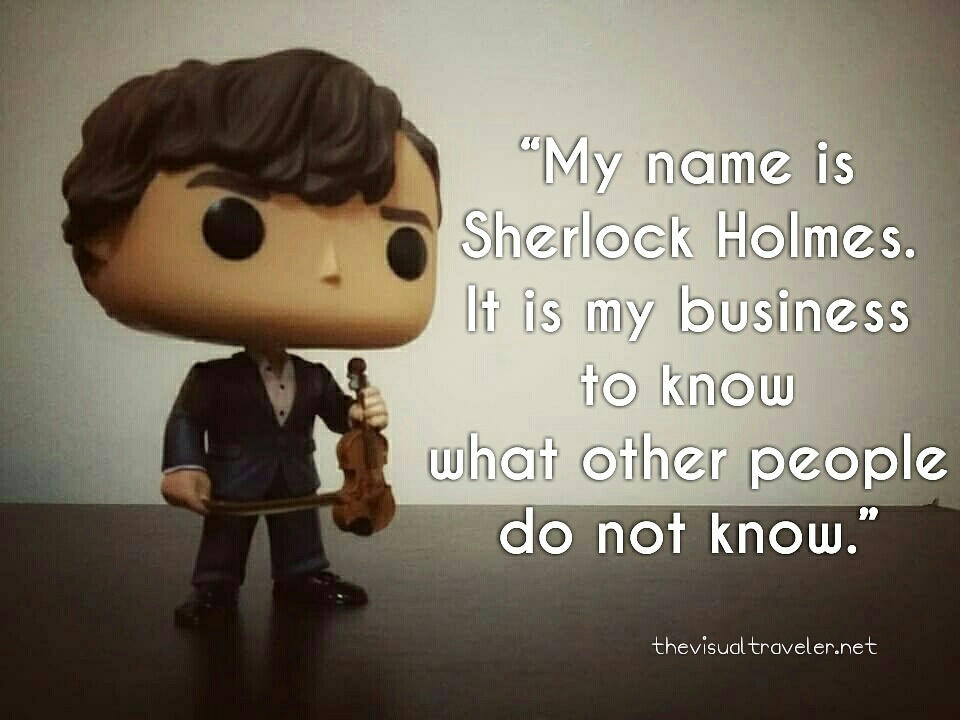 Benedict Cumberbatch and Sherlock Holmes Funko Pop!