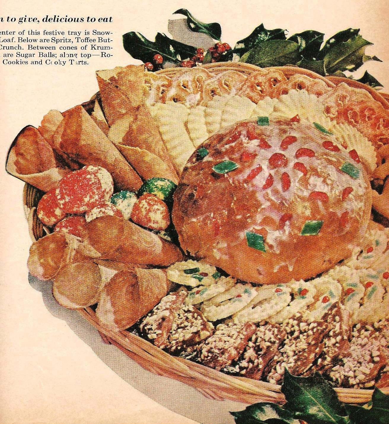 lucy violet vintage: Christmas Baking 1960's Style