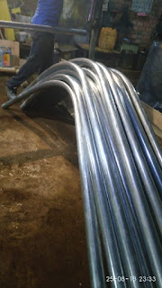 Harga Stang Belalai Lampu Jalan PJU - Alfa Tehnik Jaya Palembang