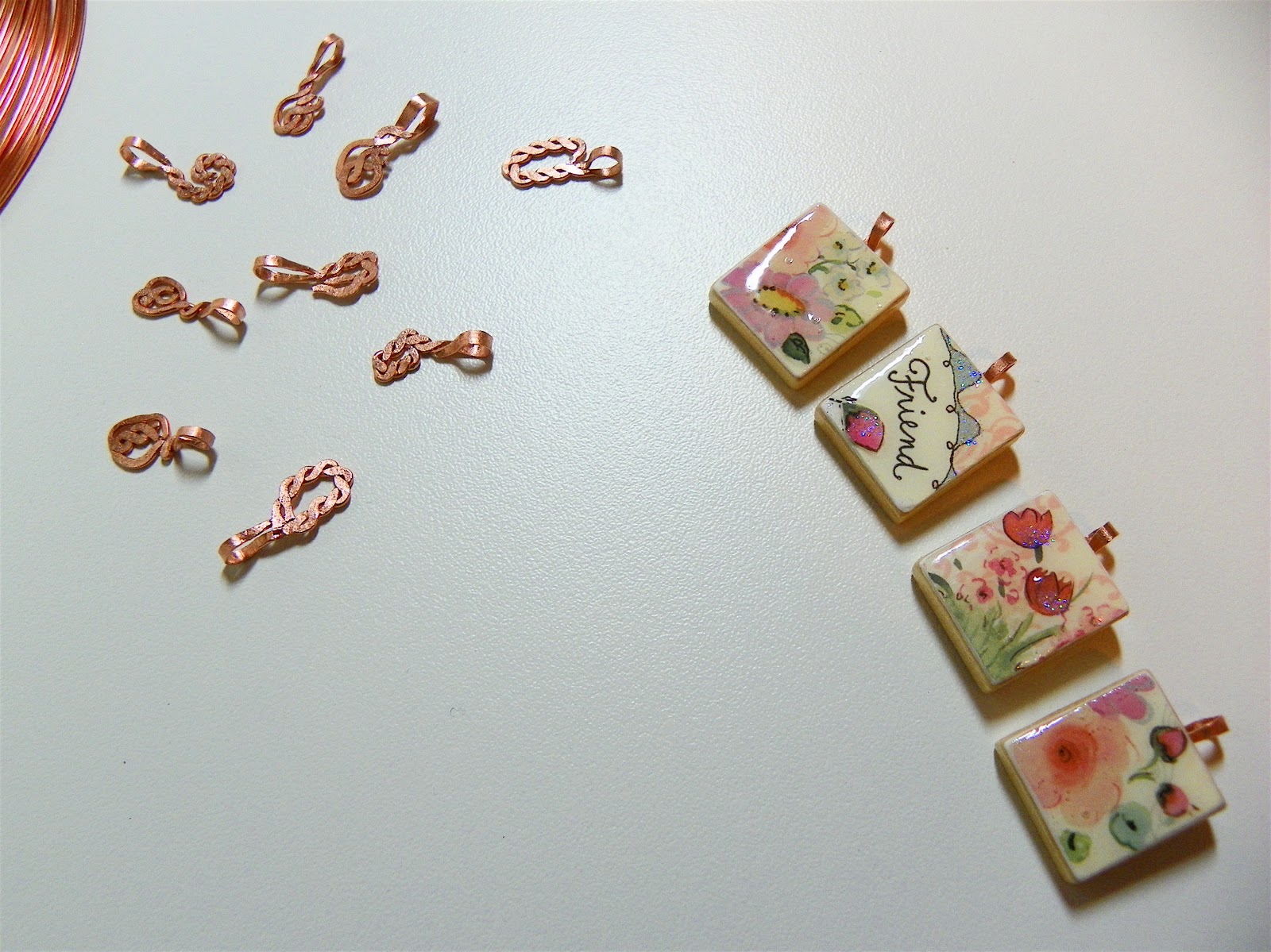 Karen Makes Stuff: Copper Bail Tutorial