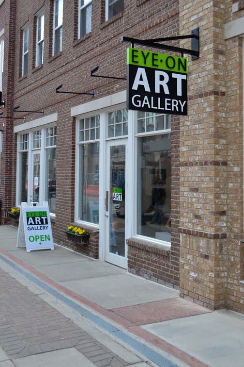 Eye on Art Studio: New Gallery Sign