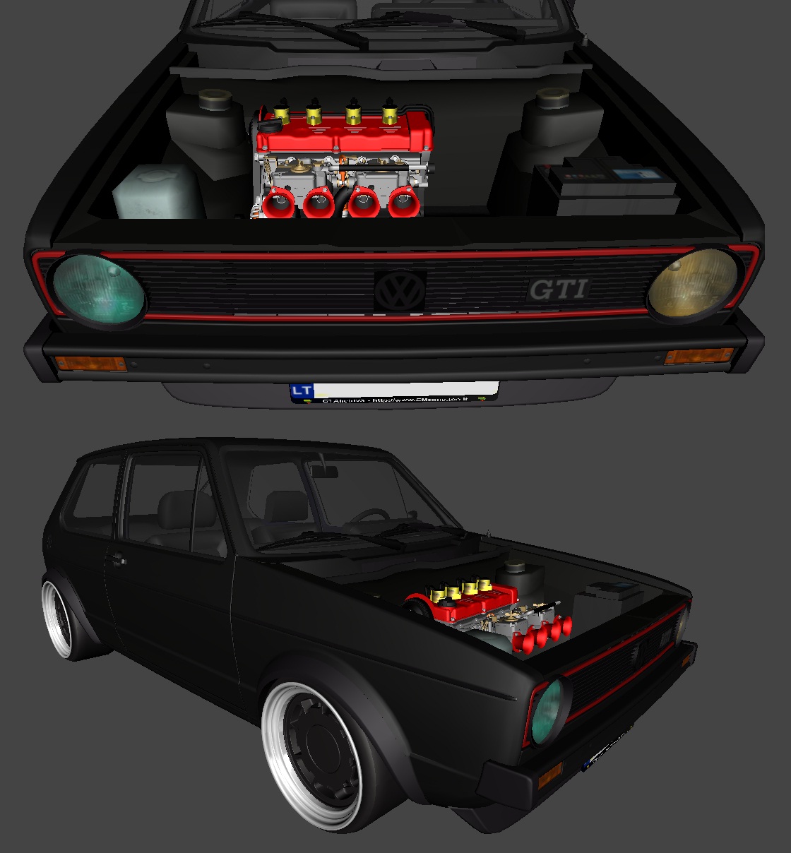 AD Motorsport: GOLF MK1 Aspro dupla weber! - LFG (WIP)