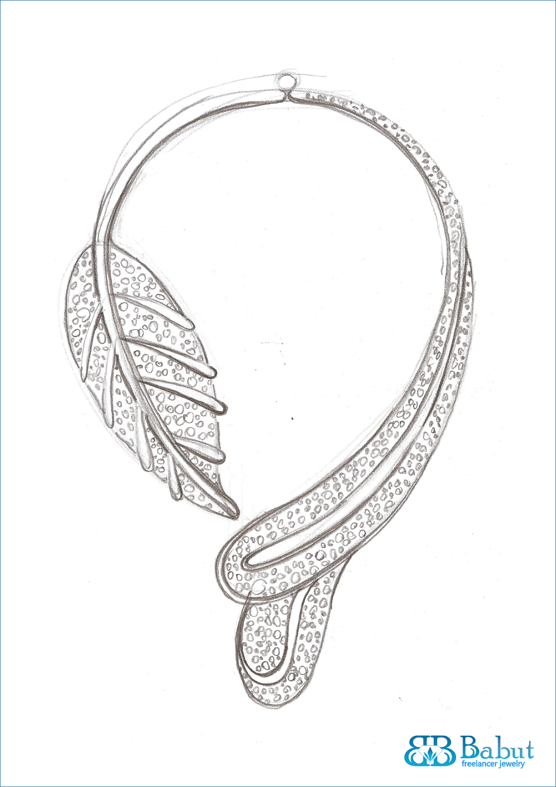 Sketch Jewelry - Babut Florin - Valentin: sketches jewelry design