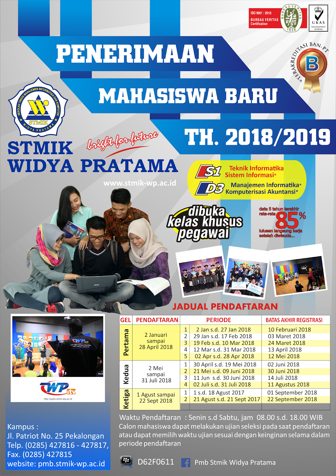 Hasil Desain Poster PMB 2017/2018 | Wachid Dw ~ ngeBLOG