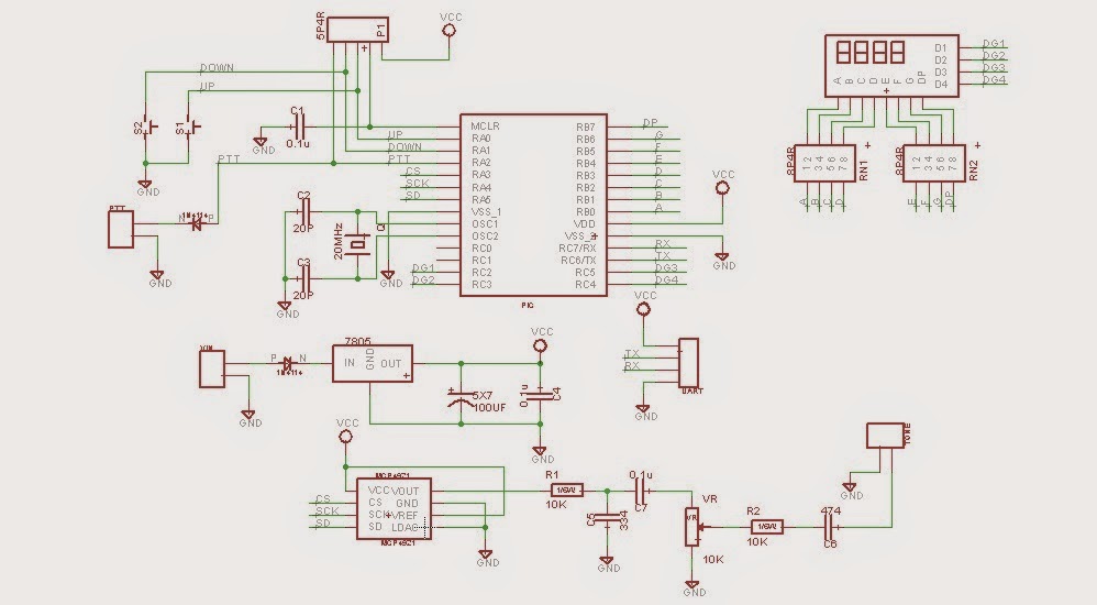 isp51: Programmable crystal controlled CTCSS tone encoder kit (Version 2)