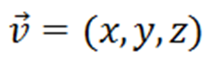 Vectores en R3 : Vectores