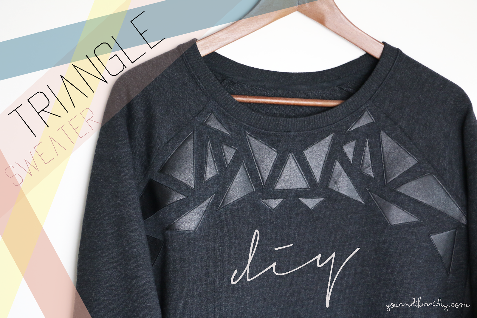 You and I ♥ DIY: DIY Triangle Shirt