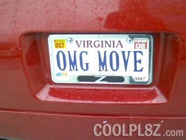 World Amazing Photos: Funny Custom License Plates ideas | Vanity Front ...