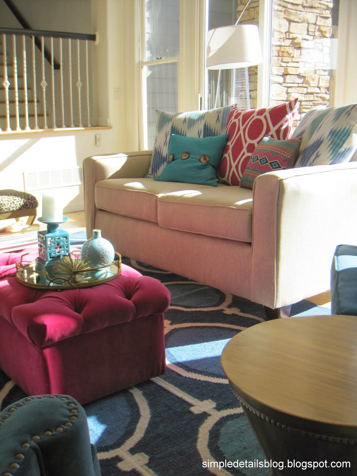 Simple Details: colorful and modern client reveal...