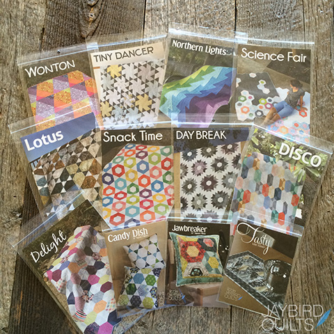 Jaybird Quilts: Happy Hex-iversary! The Hex N More ruler is 2 years old ...