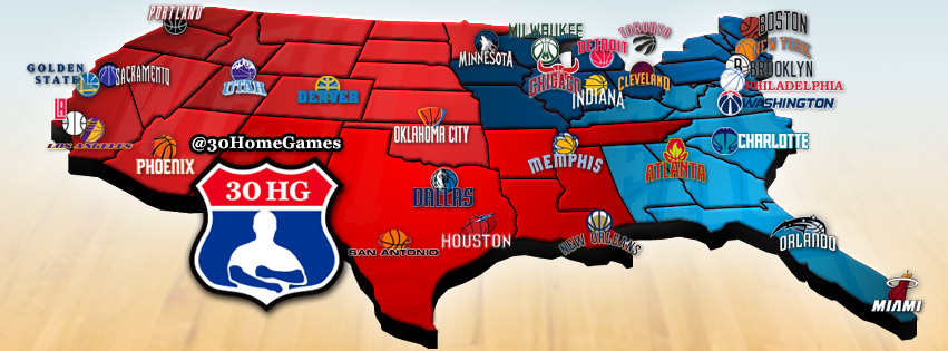 30 Home Games: NBA maps: Updated 2015 '30 Home Games' Facebook cover ...